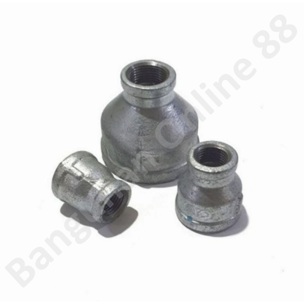 Jual V Sock Besi Galvanis 2 x 1-1/2" Reducer Vlok Sok Socket Drat ...