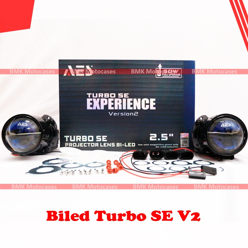 Jual Bi-laser Biled Projector AES Turbo SE Experience V2 2.5 Inch ...