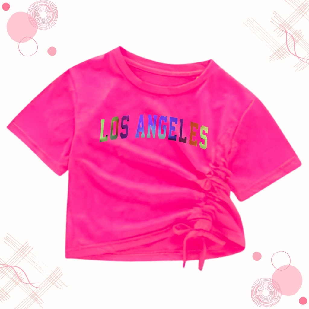 Jual ATASAN CROP SERUT ANAK PEREMPUAN 1-12 TAHUN | Shopee Indonesia