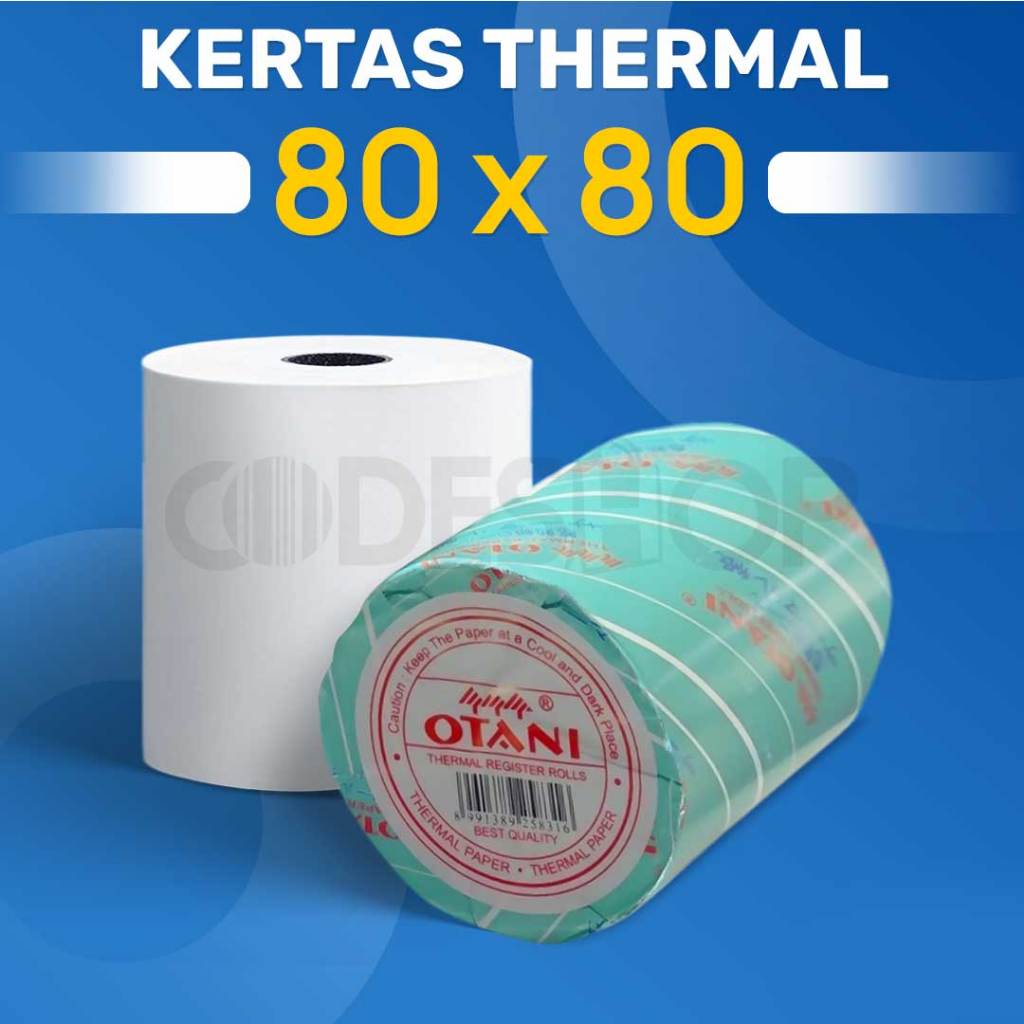Jual Roll Kertas Thermal 80 X 80 mm - 80x80 mm - 80x80mm - 80mm Termal ...