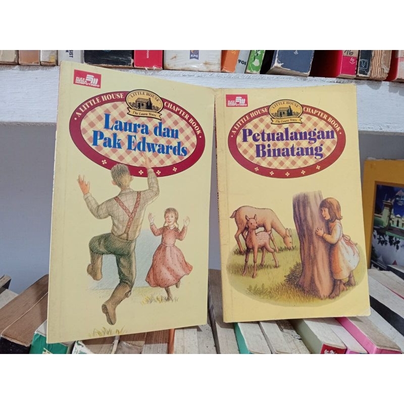 Jual A LITTLE HOUSE LAURA DAN PAK EDWARDS & PETUALANGAN BINATANG ...