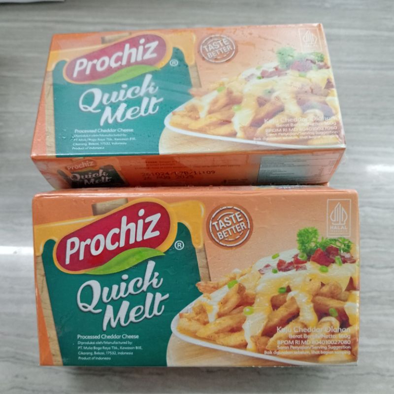 Jual PROCHIZ Keju Quick Melt 160g | Shopee Indonesia