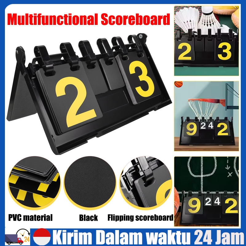 Jual 【Stok Siap】Papan Skor Papan Score 4 Digit Portable Score Board ...