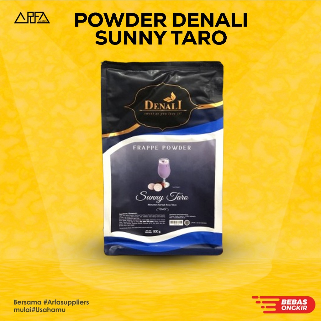 Jual Powder Denali Sunny Taro - Bubuk Minuman Premium Rasa Taro ...