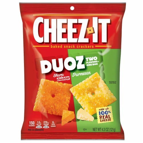 Jual Cheez it Duo Cheddar n Parmesan USA 4.3 oz | Shopee Indonesia