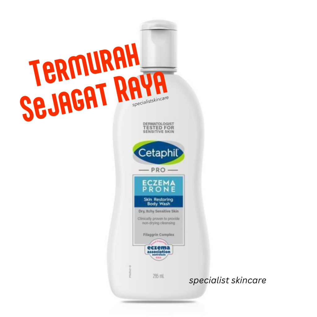 Jual Cetaphil Pro Ad Derma Skin Restoring Wash 295 mL | Shopee Indonesia