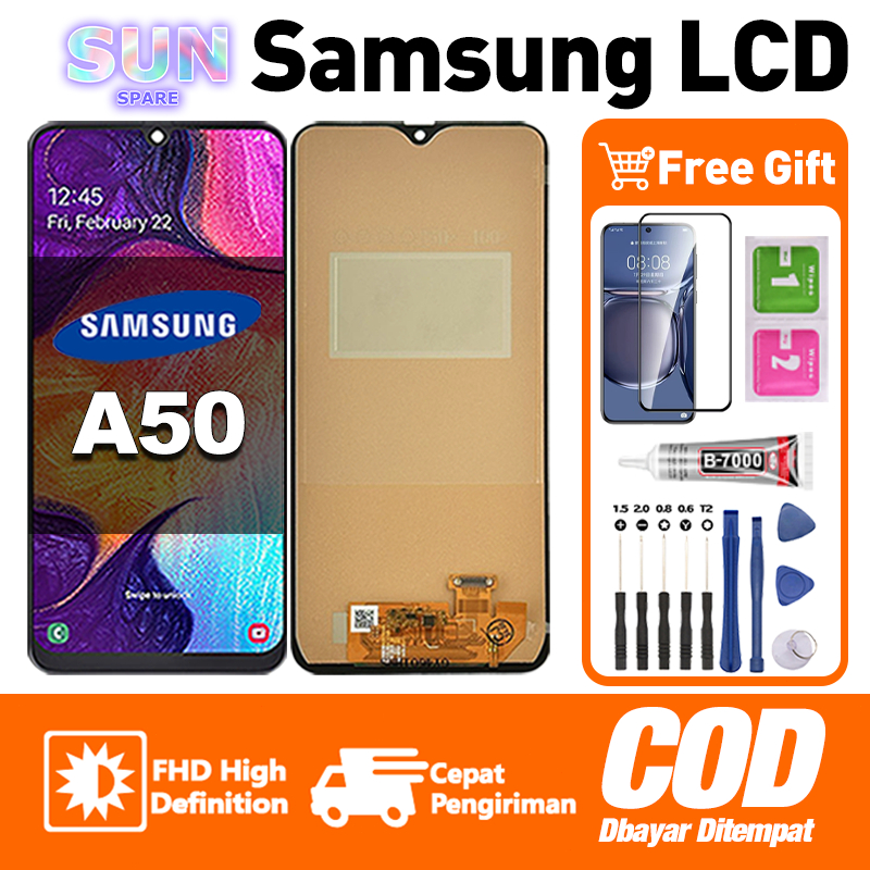 Jual 【ORIGINAL】LCD FOR SAMSUNG A50 FREE GIFT Asli Ori hp Touchscreen ...