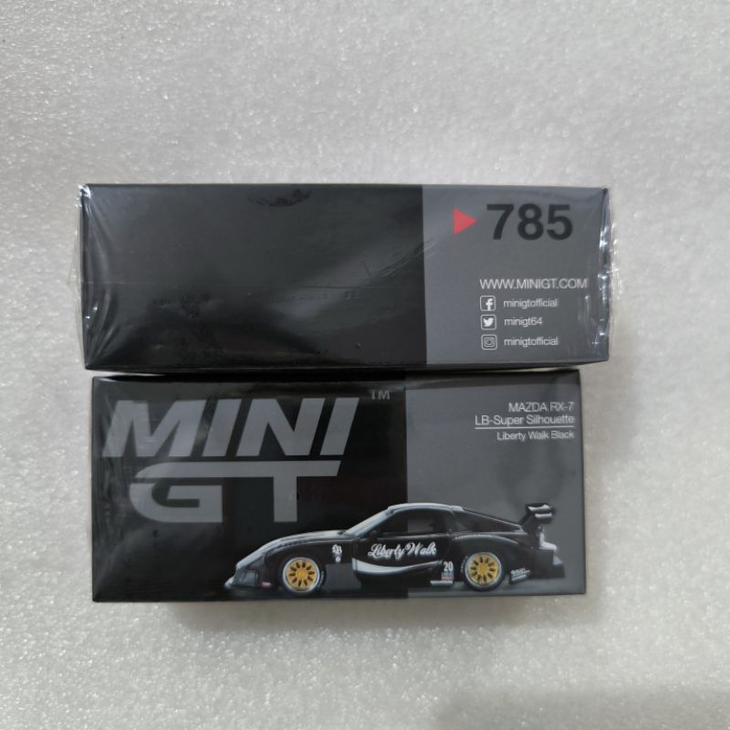 Jual MINI GT 785 LBWK MAZDA RX7 LB SUPER SILHOUETTE LIBERTY WALK BLACK | Shopee Indonesia