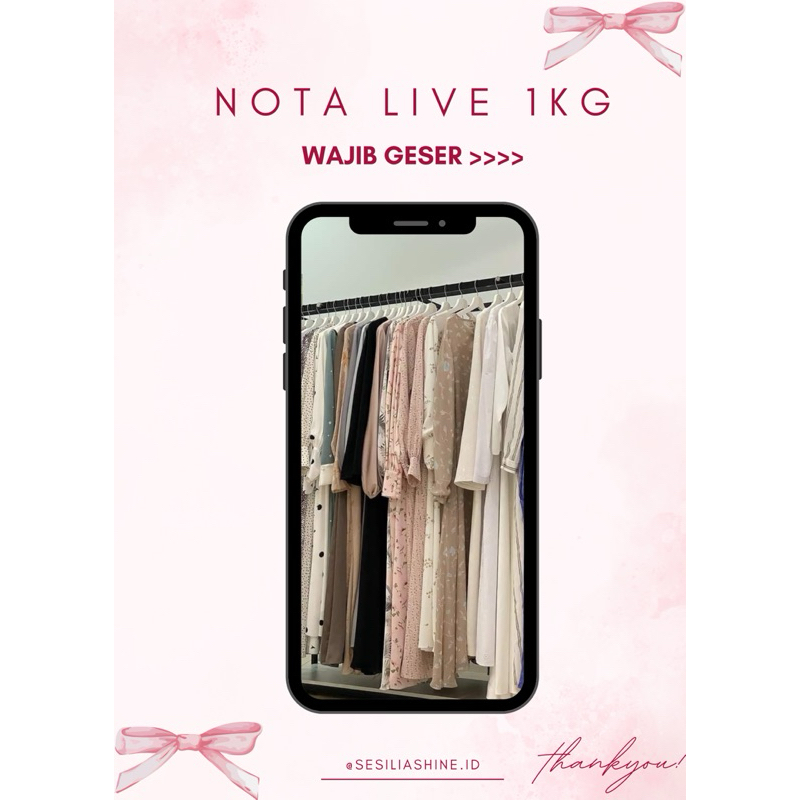 Jual Nota Live 1Kg | Shopee Indonesia