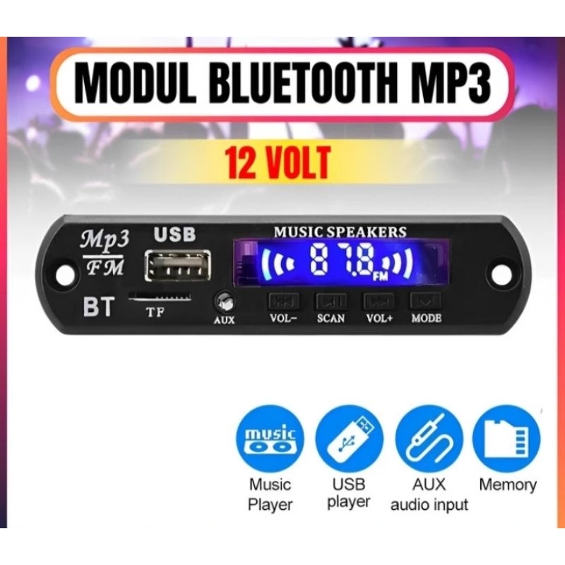 Jual KIT MODUL MP3 BLUETOOTH | Shopee Indonesia