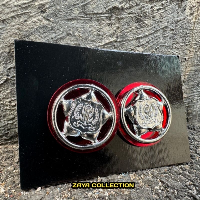 Jual Monogram Satpam silver mika exclusive | Shopee Indonesia