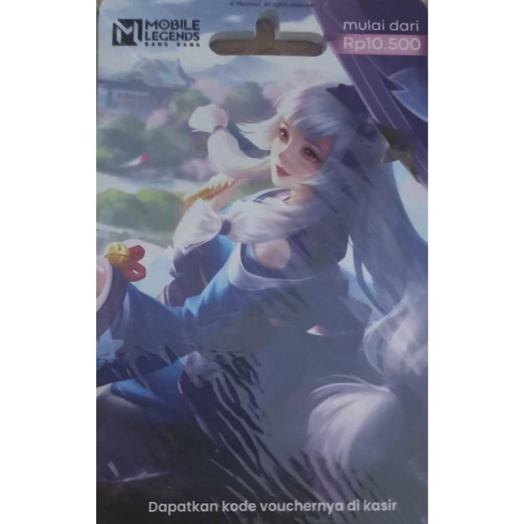 Jual Kartu MLBB Mobile Legend Bang Bang 100k 100rb - 400k 400rb ...