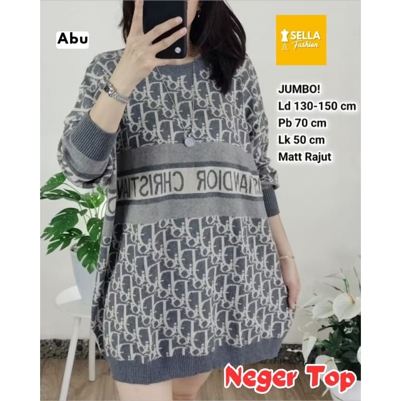Jual (COD) NEGER TOP // ORIGINAL SELLA // BEST SELLER | Shopee Indonesia