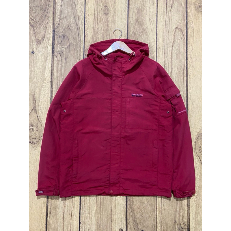 Jual JAKET DICKES SAKU SAMPING MERAH GORPCORE | Shopee Indonesia