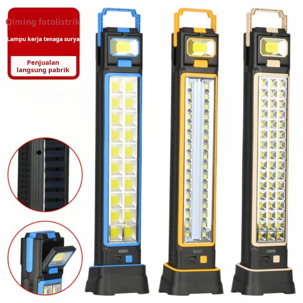 Jual Lampu Emergency Darurat Solar Charging LED Hook Portable | Shopee ...