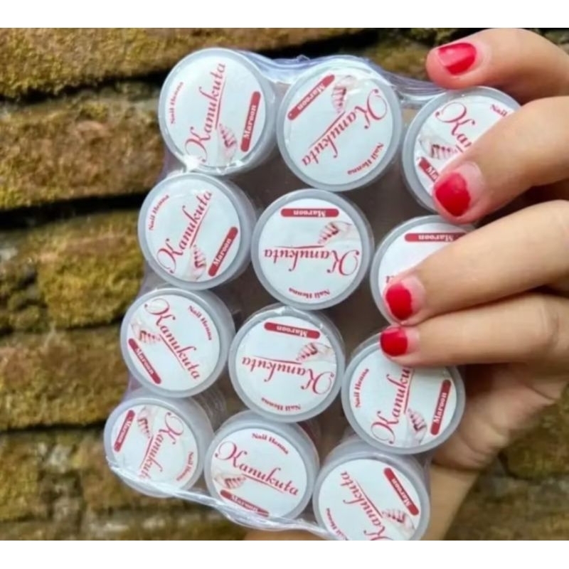 Jual KANUKUTA NAIL HENNA MARON (harga satuan) | Shopee Indonesia