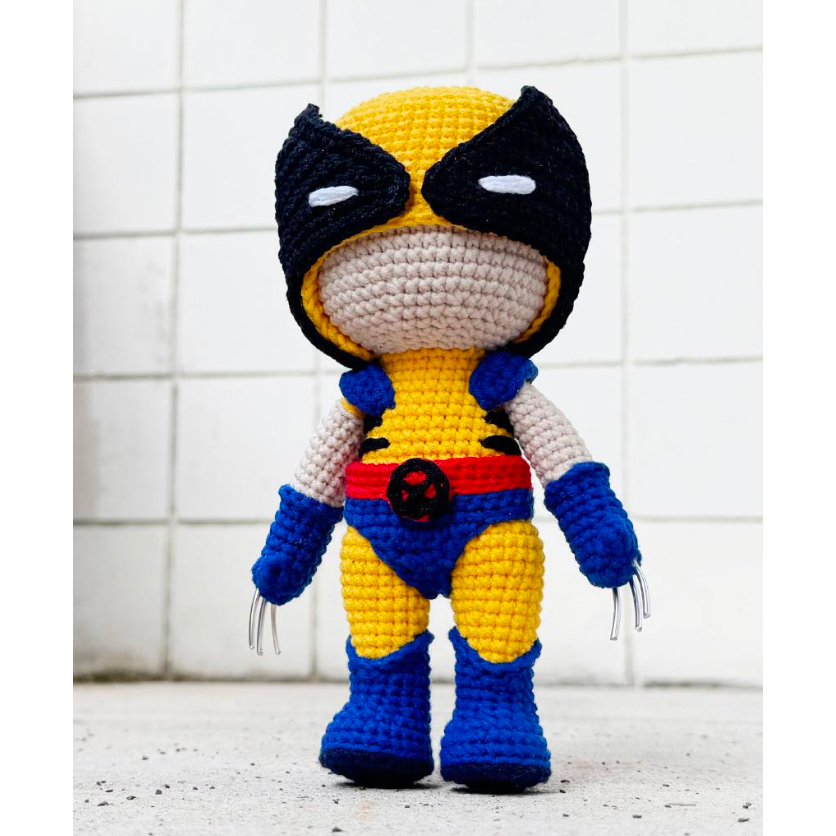 Jual Wolverine {PDF File Amigurumi Pattern/Pola} | Shopee Indonesia