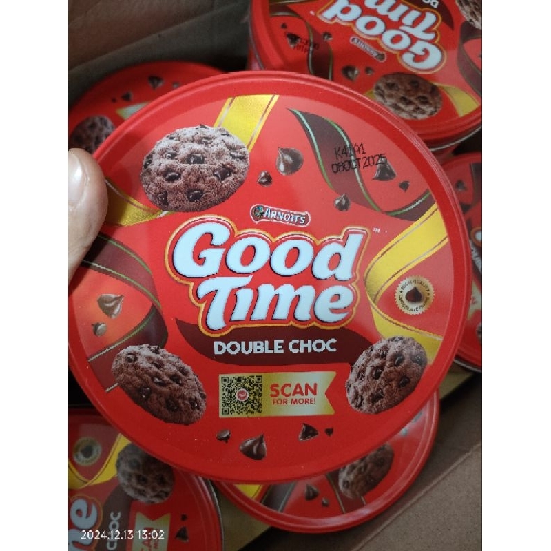 Jual Good Time Assorted Cookies Tin 144gr Biskuit Kaleng utk Hampers ...