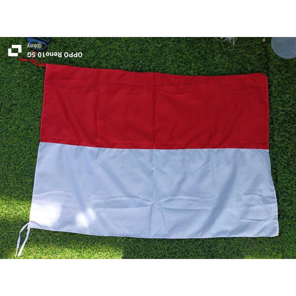 Jual BENDERA MERAH PUTIH KAIN KATUN 9OCM X 60CM | Shopee Indonesia