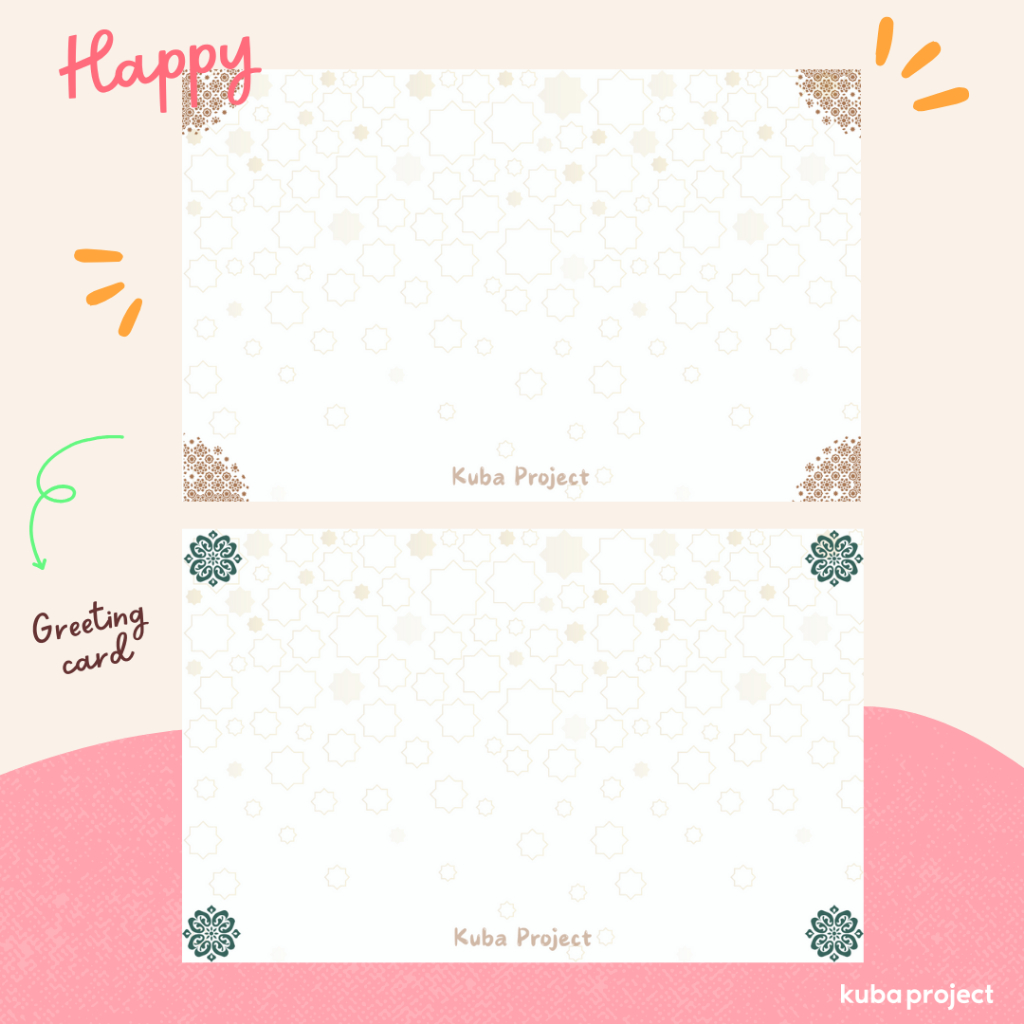 Jual Kartu Ucapan Tambahan Hampers Greeting Card ukuran 11x7cm Kartu ...