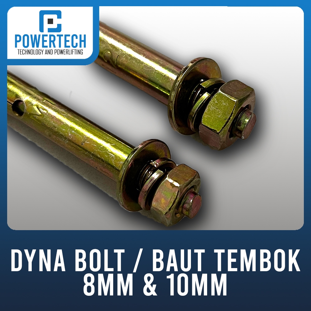 Jual DYNA BOLT / BAUT TEMBOK / BAUT BETON 8mm & 10mm | Shopee Indonesia