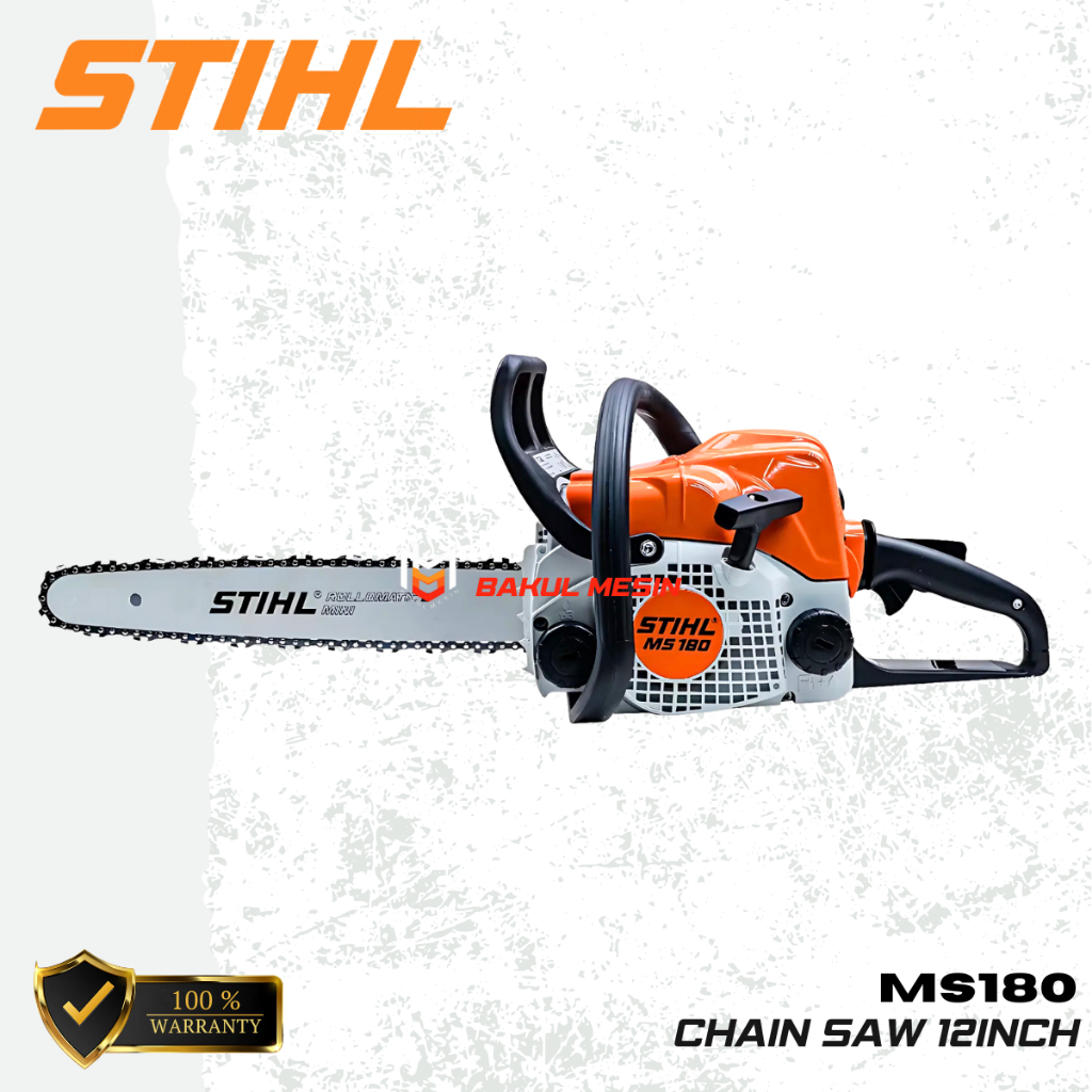 Jual STIHL MS180 Chainsaw Chain Saw Mesin Potong Kayu MS 180 | Shopee Indonesia