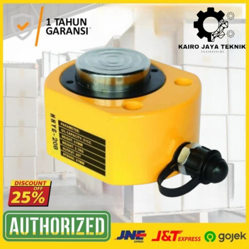 Jual 200 Ton Low Hydraulic Cylinder Jack Silinder Hidrolik Pendek BARTON | Shopee Indonesia