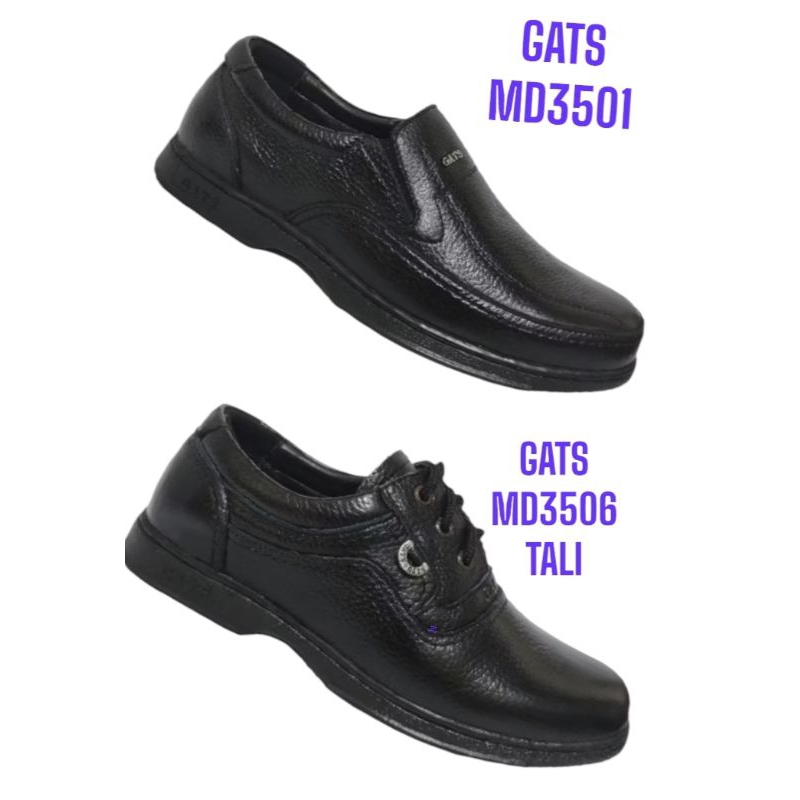 Jual SEPATU KULIT PRIA GATS ORIGINAL BRAND MD | Shopee Indonesia