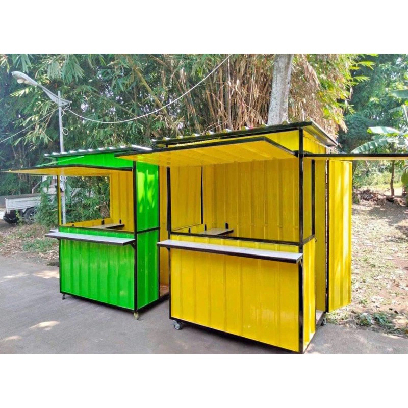 Jual kontainer Booth / Booth Kontainer Jualan ukuran 150x120x200 ...