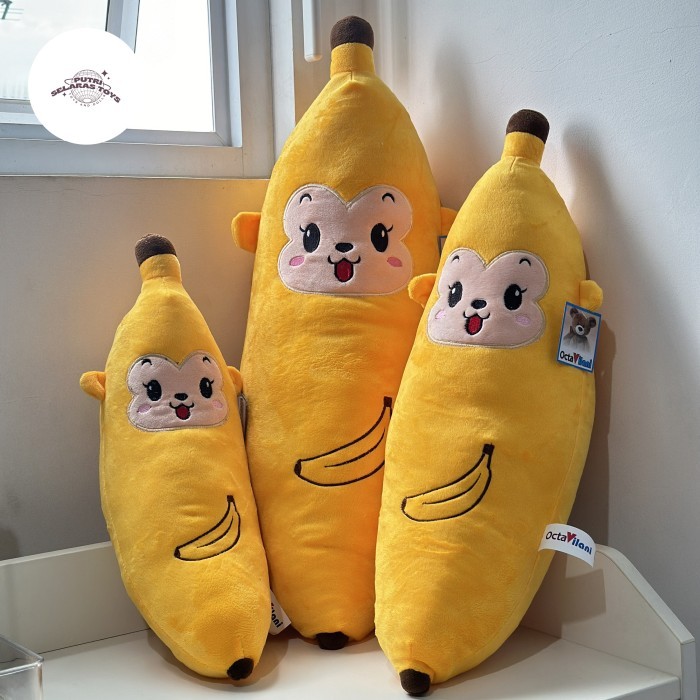 Jual Boneka Guling Pisang Banana Yellow Kuning - Toys Doll | Shopee ...