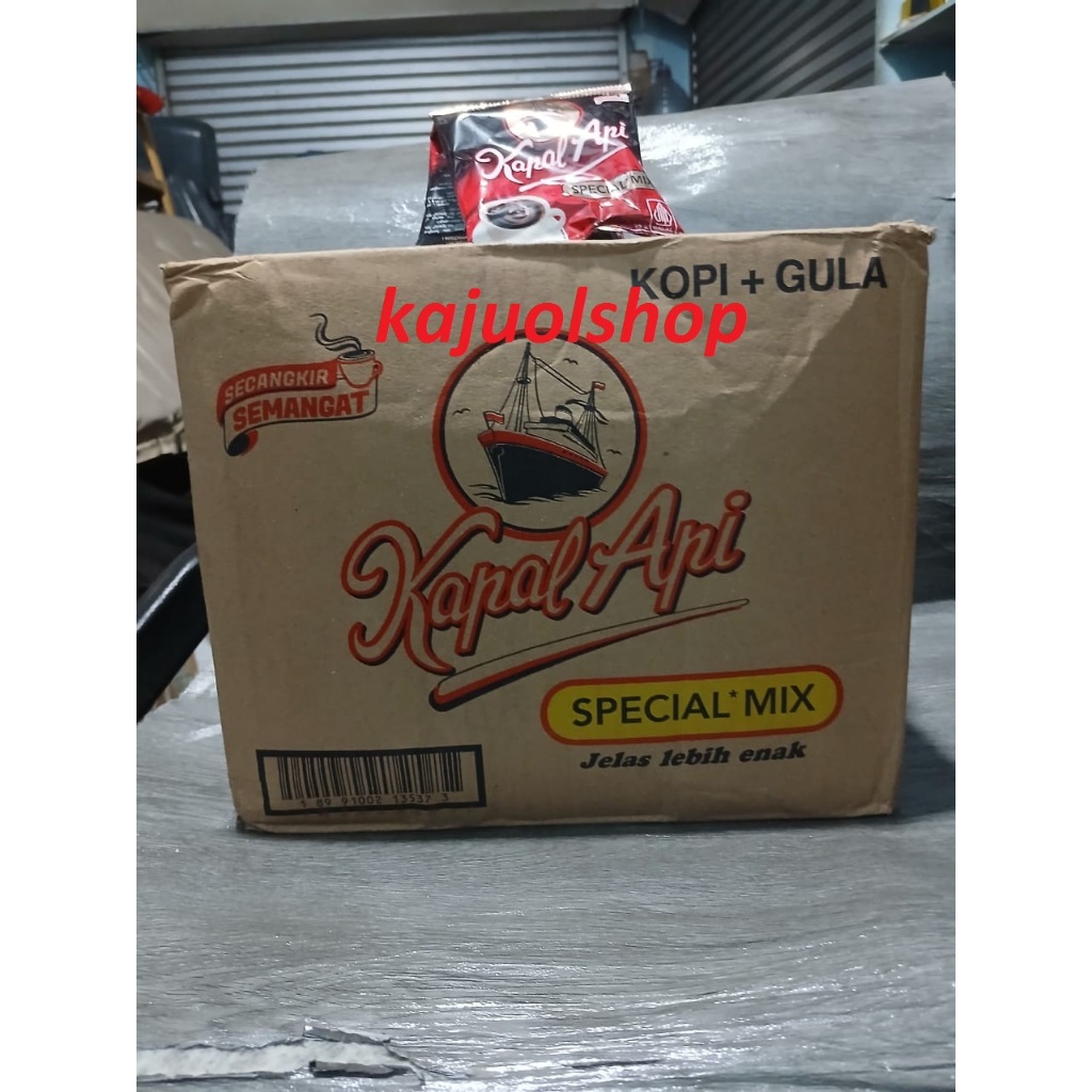 Jual KAPAL API Special Mix 1 dus 12 x (10 x 23 gr) | Shopee Indonesia