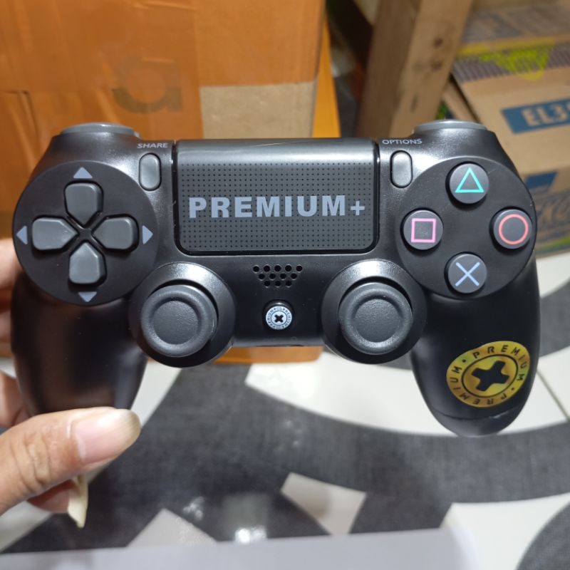 Jual STIK PS4 PREMIUM PLUS ORI PABRIK/STICK DS4 PREMIUM+ OP | Shopee ...