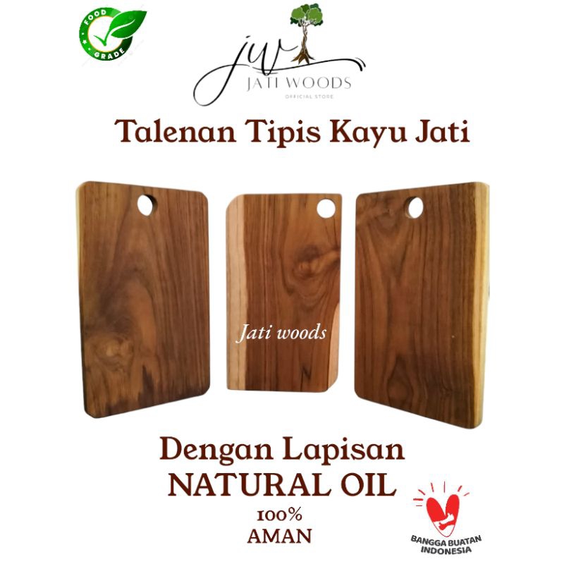 Jual Talenan kayu Jati Talenan Estetik Talenan anti Jamur | Shopee ...