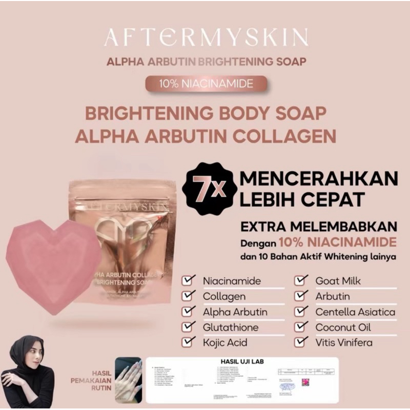 Jual BEAUTYBY.NADS | AFTERMYSKIN SOAP 10% NIACINAMIDE ALPHA ARBUTIN ...