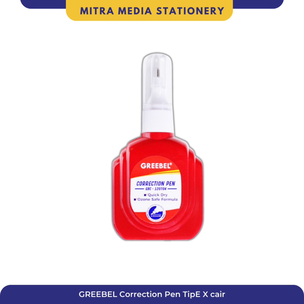 Jual Tipe-x Greebel/ Tipex / Tipeks Tip X - GREEBEL (PCS) | Shopee ...