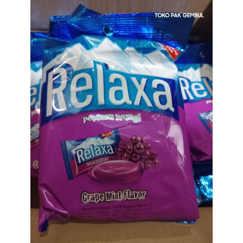 Jual Relaxa Grape Mint Flavor Permen Wangi Rasa Minyak Anggur | Shopee ...