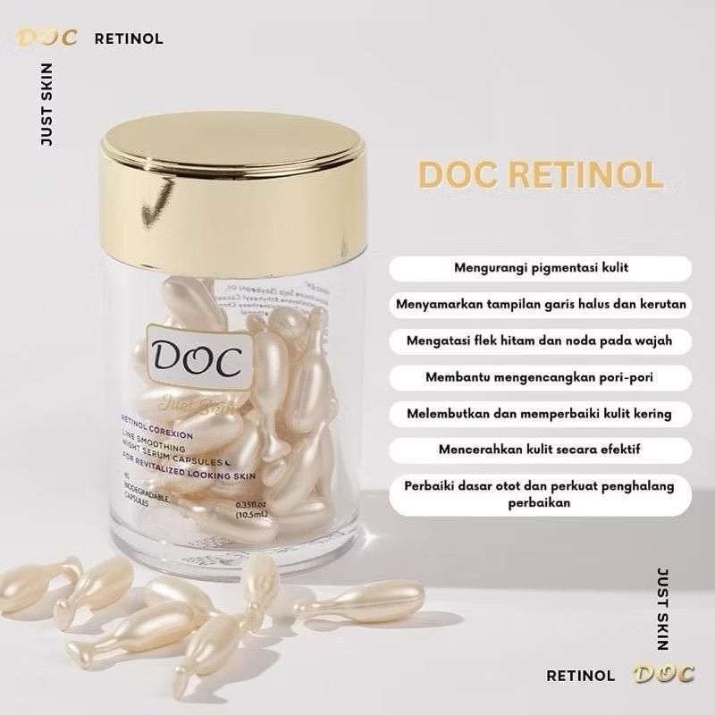 Jual READY DOC RETINOL SERUM ,RETINOL SKINCARE ESSENCE ORIGINAL ISI 40 ...