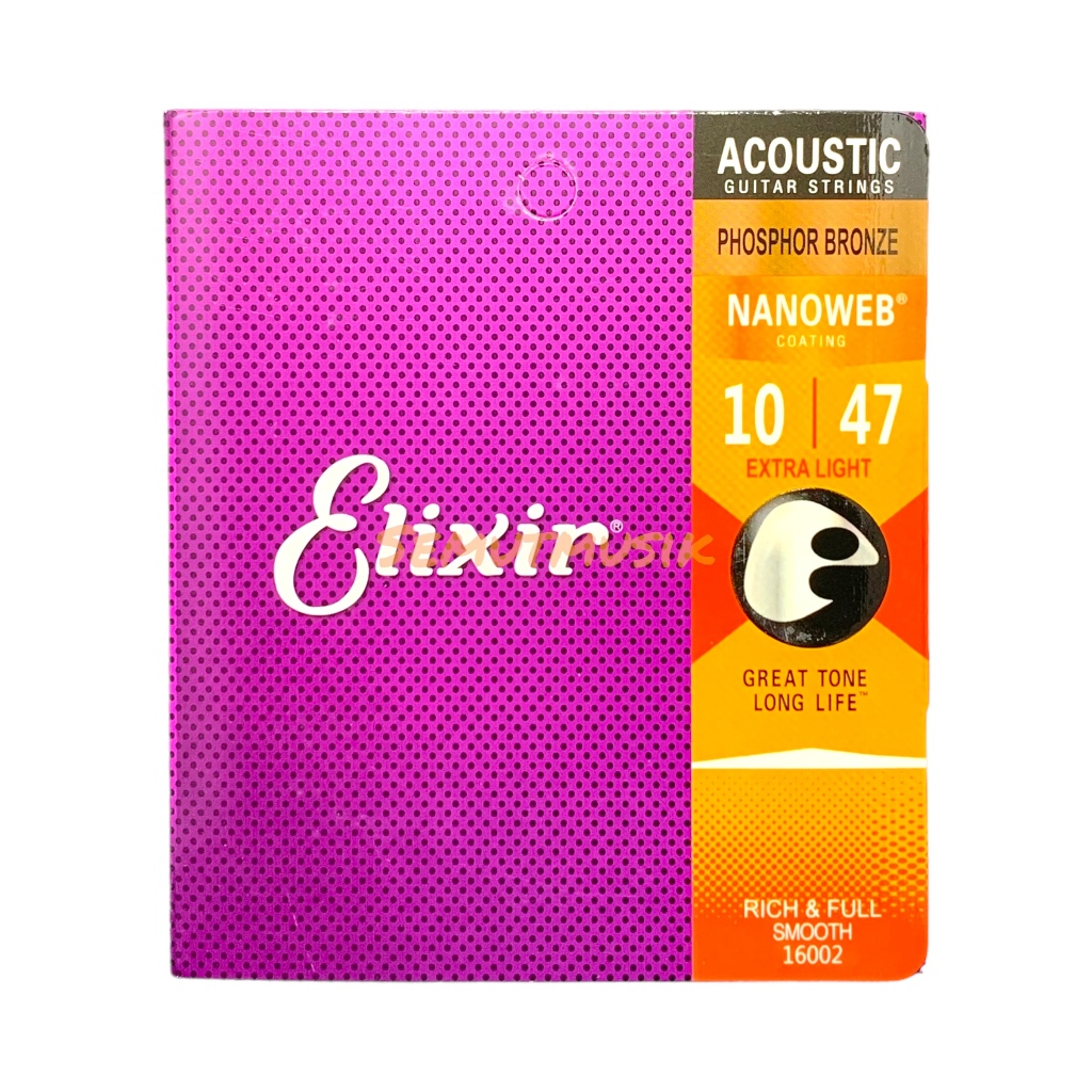 Jual Senar Elixir Akustik Ukuran 10,11 Import 5,10,20 Pcs | Shopee ...