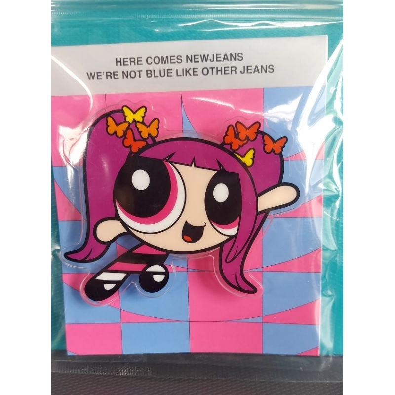 Jual NEW JEANS HANNI POWER PUFFGIRLS GRIPTOCK PHONE HOLDER (free PC ...