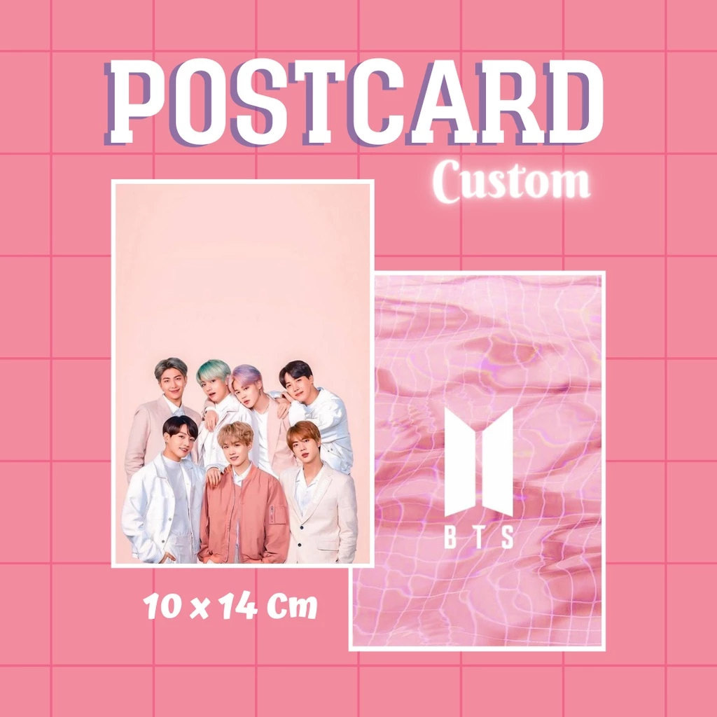 Jual POSTCARD CUSTOM FREEBIES 10 x 14 Cm | Shopee Indonesia