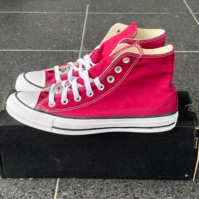 Jual Converse CT All Star Hi Maroon Original PT.MAP | Shopee Indonesia