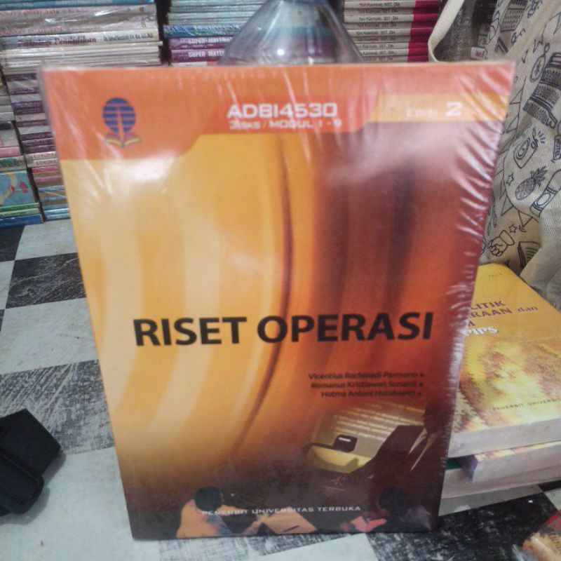 Jual BUKU RISET OPERASI EDISI 2.VICENTIUS RACHMADI PARMONO BY UT ...