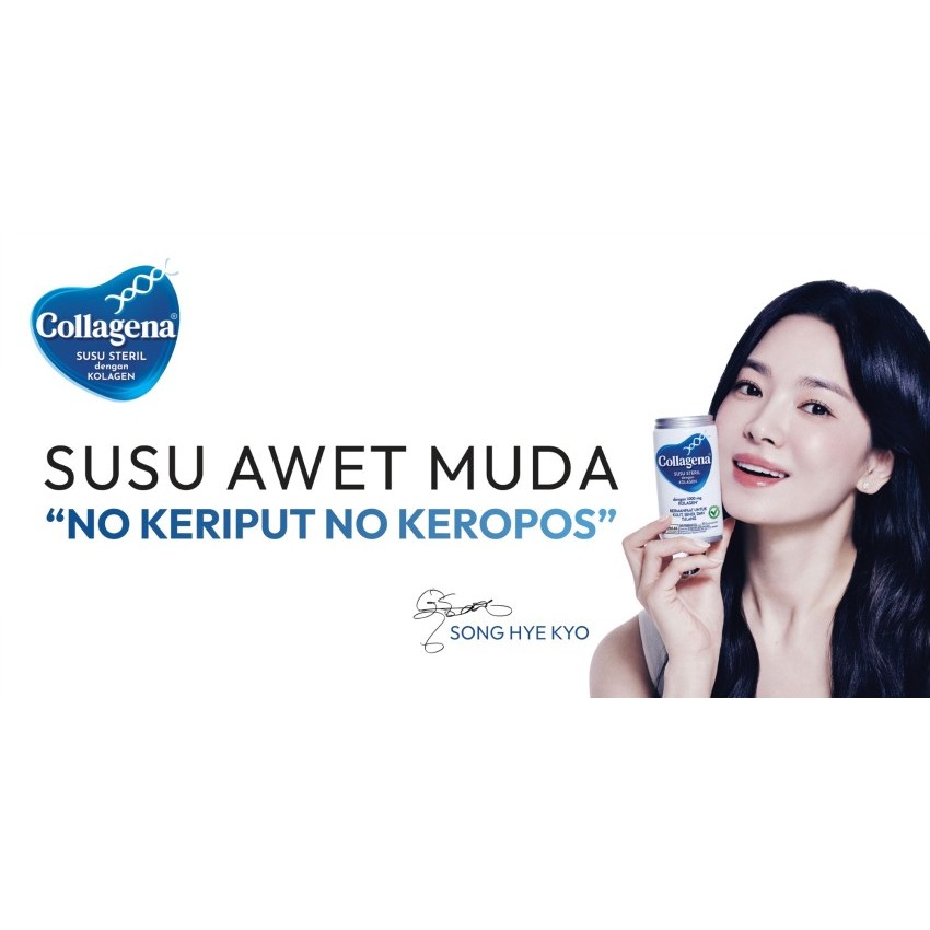 Jual COLLAGENA Susu Steril Kolagen Kemasan Kaleng 189 ml | Shopee Indonesia