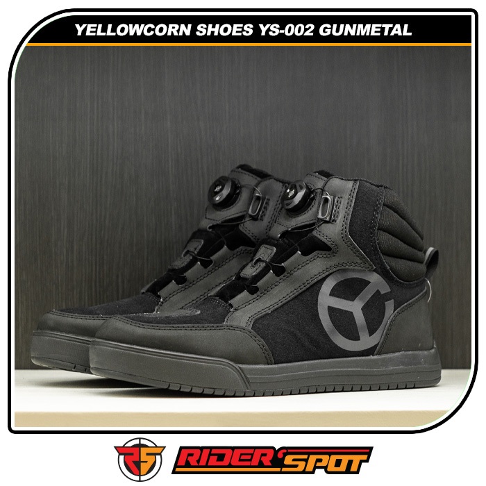 Jual Riding Shoes Yellowcorn YS-002 Gunmetal / Sepatu Yellow Corn ...