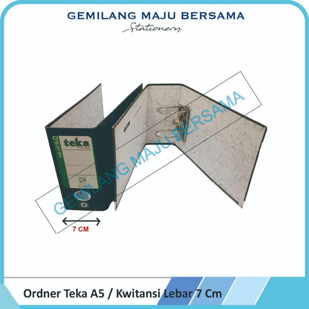 Jual Map File Ordner Odner Teka Hijau kwitansi A5 7cm | Shopee Indonesia