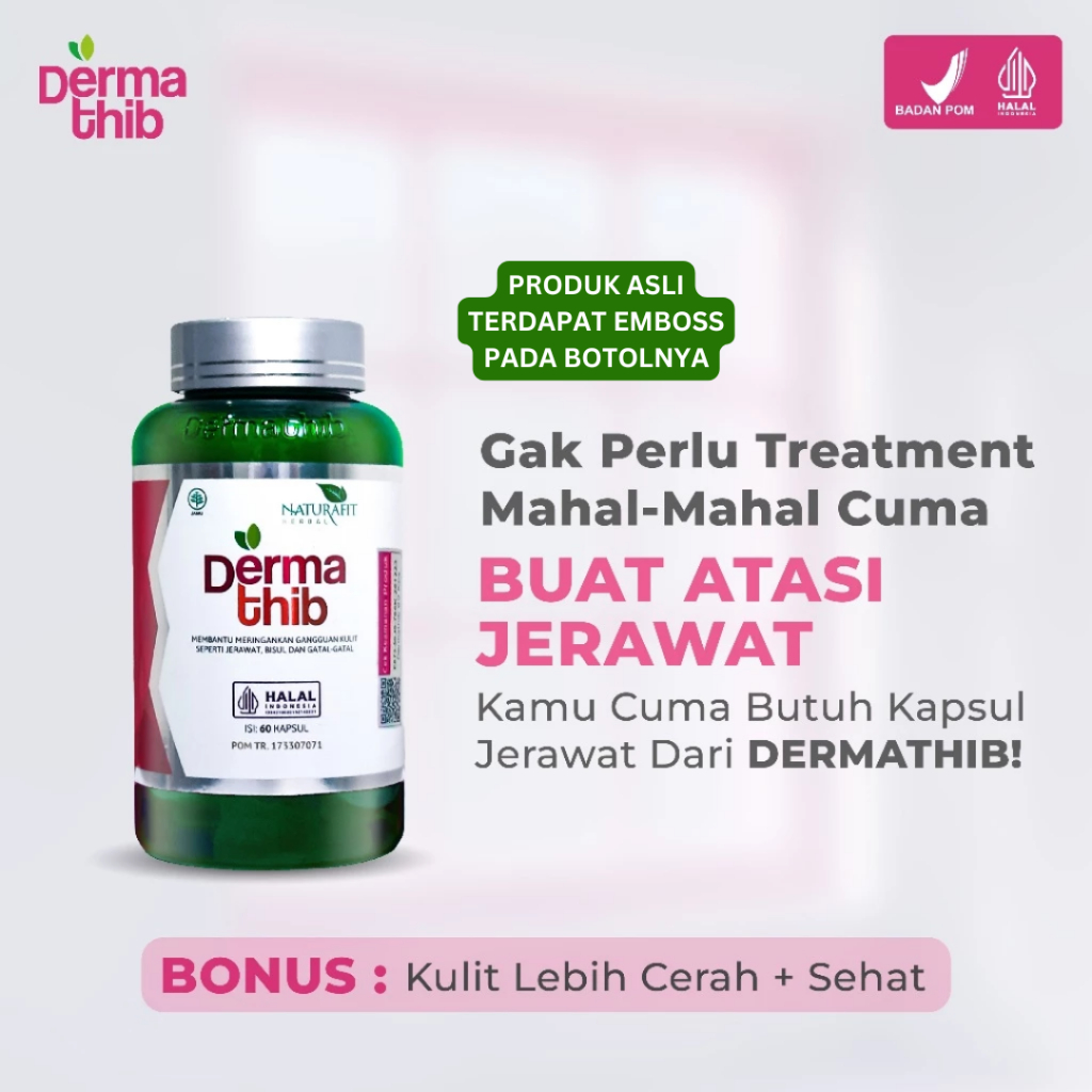 Jual DERMATHIB Acne Treatment Suplemen Obat Jerawat dan Bekas Jerawat ...