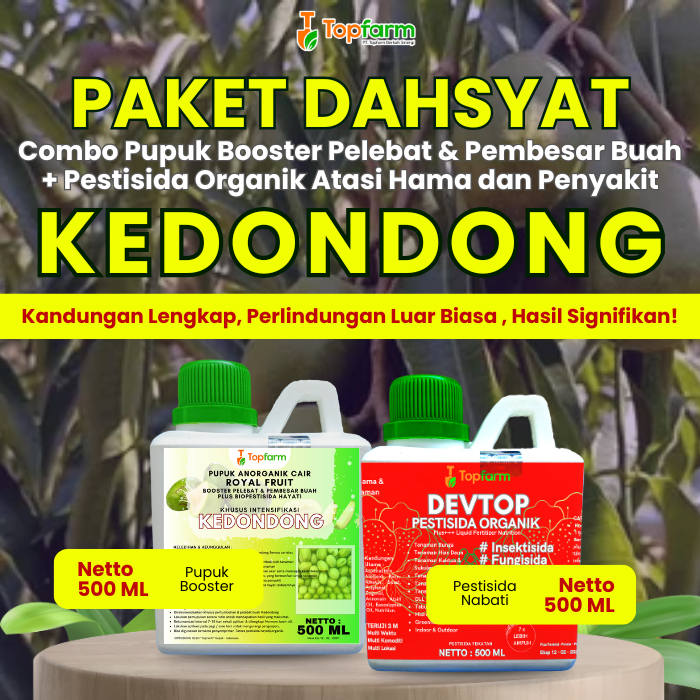 Jual Pupuk Topfarm / Pestisida Topfarm / Pupuk Khusus Untuk Buah Kedondong / Pupuk Khusus Pohon ...