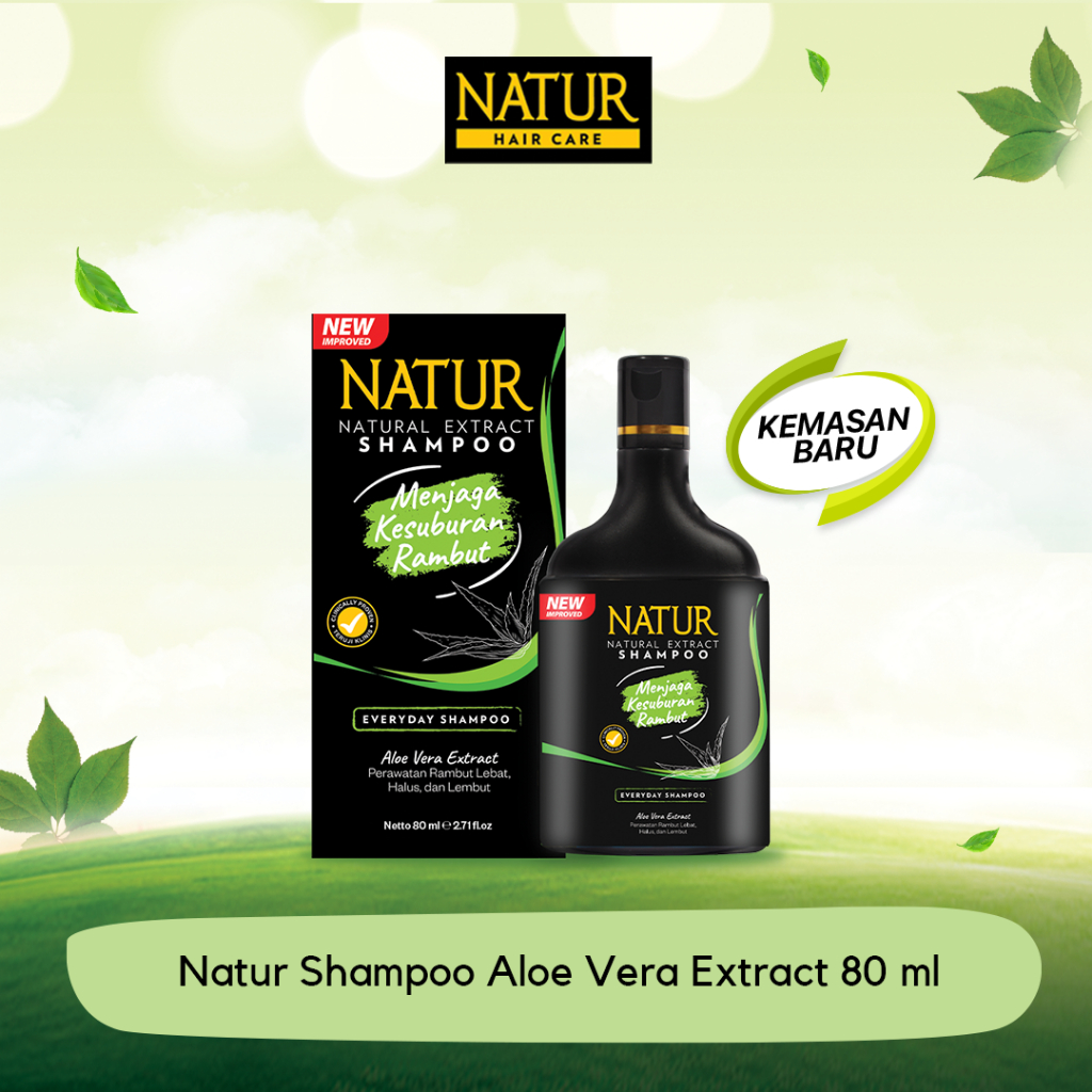 Jual Natur Natural Extract Shampo 80 ML | Shopee Indonesia