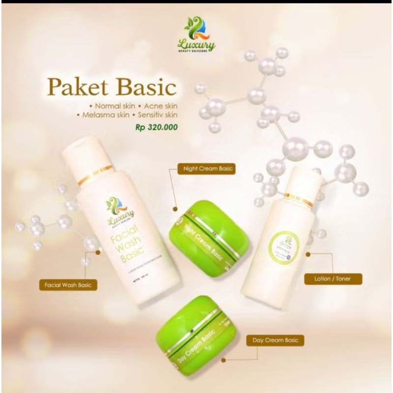Jual PAKET BASIC LUXURY BEAUTY | Shopee Indonesia