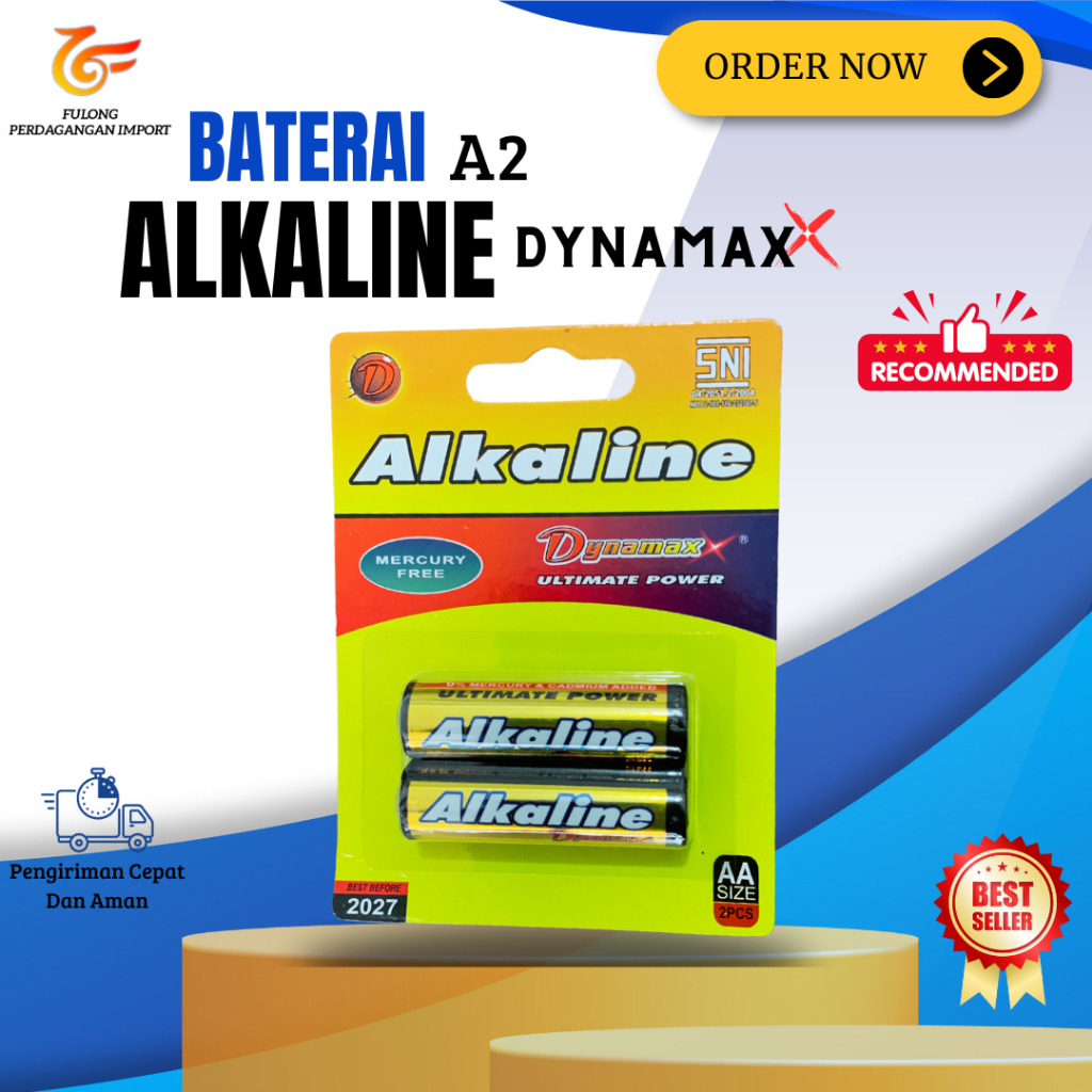 Jual Baterai Alkaline Dynamax Ultimate Power Aa A2 Dan Aaa A3 1 1